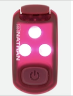 Nathan Strobe Light LED Safety Light Clip – Ohio Valley Running Company